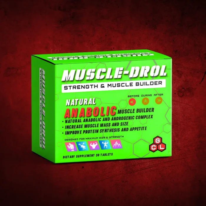 MUSCLE-DROL – Natural Strength & Muscle Support Formula - Coregenix Lab