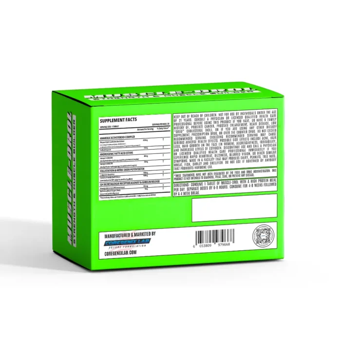 MUSCLE-DROL – Natural Strength & Muscle Support Formula - Coregenix Lab